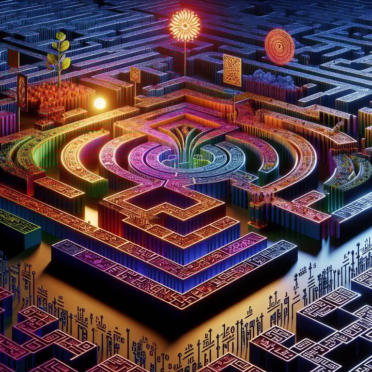 Exponential Functions Exploration Maze
