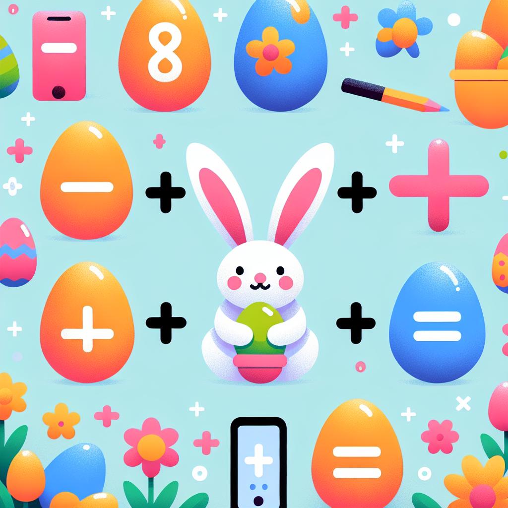 Cover image for Easter Addition & Subtraction