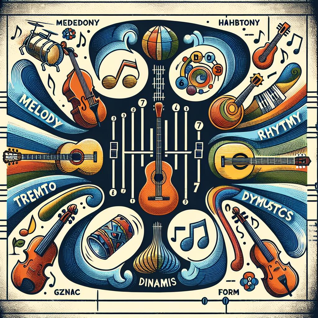 Music Analysis using the Elements of Music
